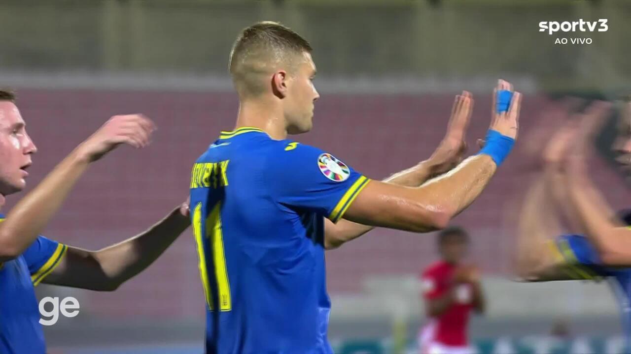 Vídeo: Aos 42 min do 1º tempo - gol de pênalti de Artem Dovbyk da ... Vídeo: Aos 42 min do 1º tempo - gol de pênalti de Artem Dovbyk da ...