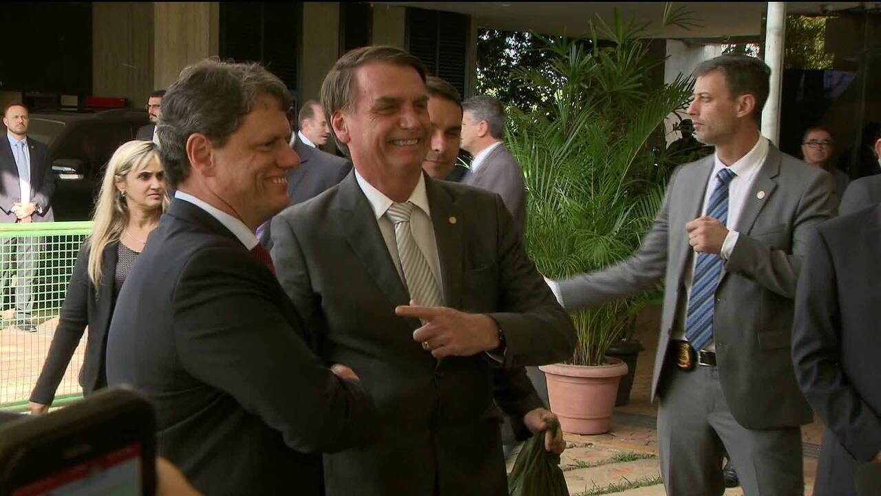 Bolsonaro Anuncia Tarcísio Gomes De Freitas Para O Ministério Da